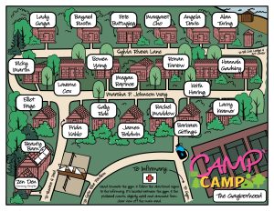 A Map of 'Camp' Camp, a Fun Summer Camp for Gay Adults